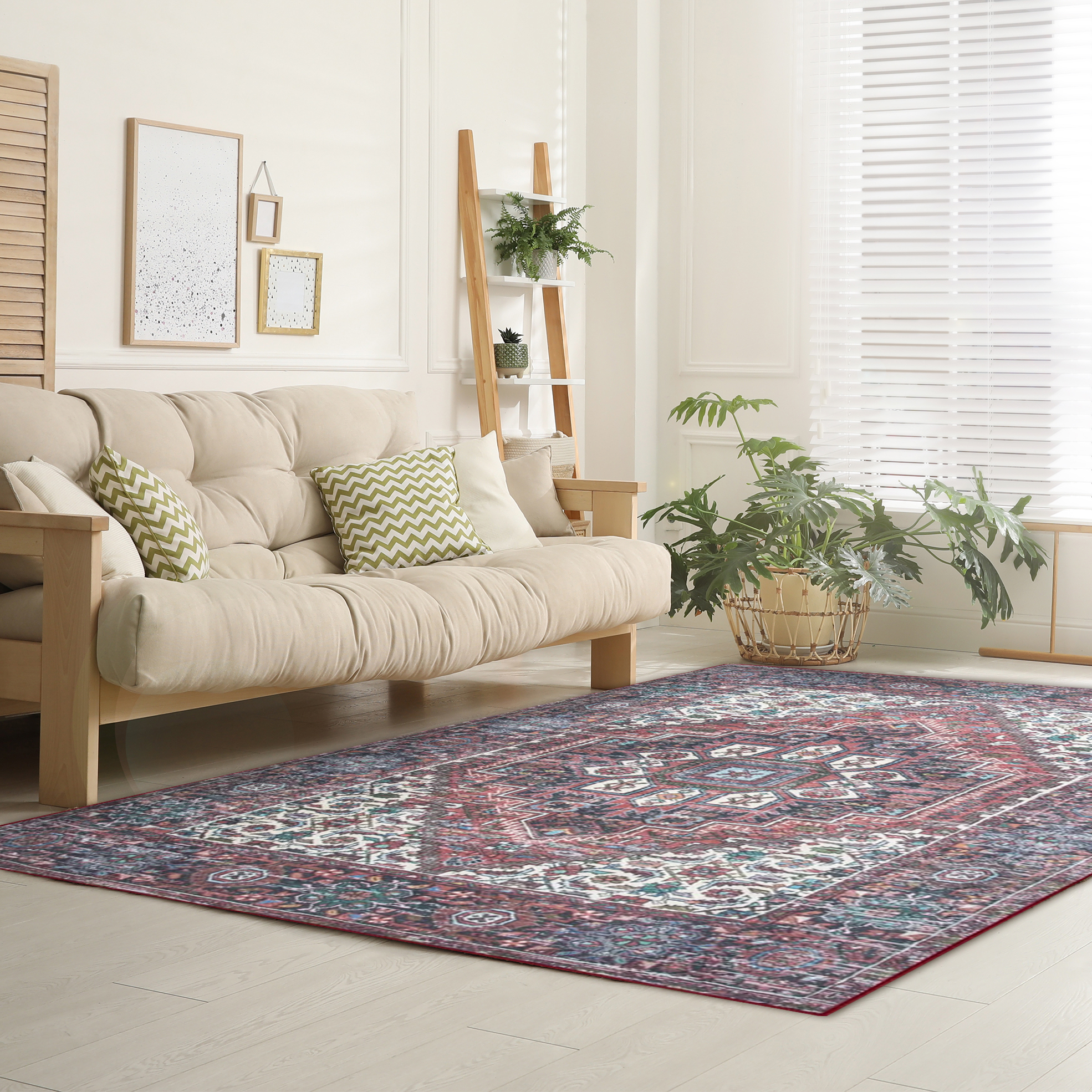 42% off on Rugs Warehouse Solar Red Diamond Rug | OneDayOnly