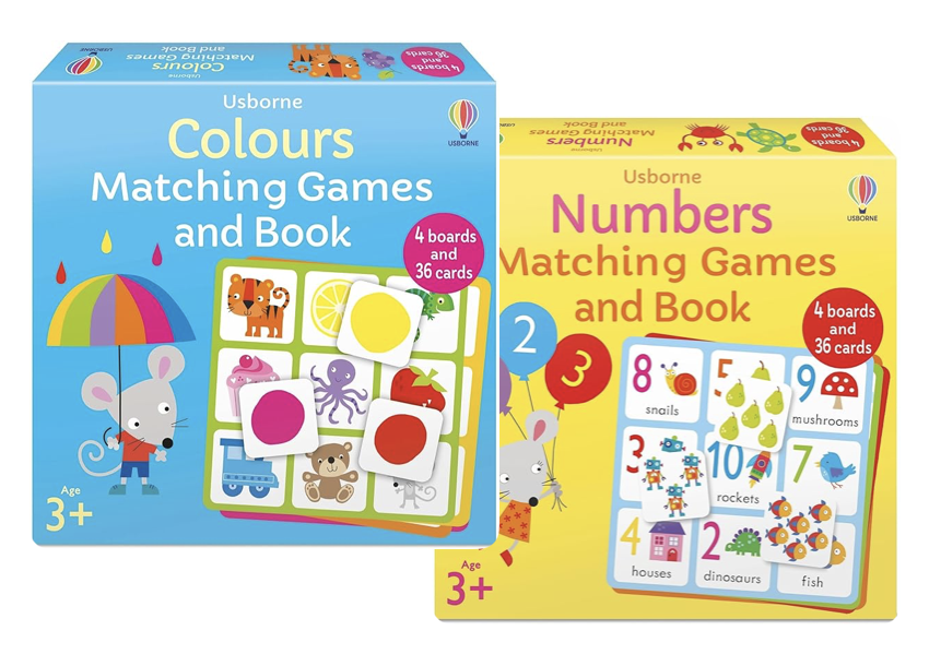 32% off on Usborne Matching Games and Book Set | OneDayOnly