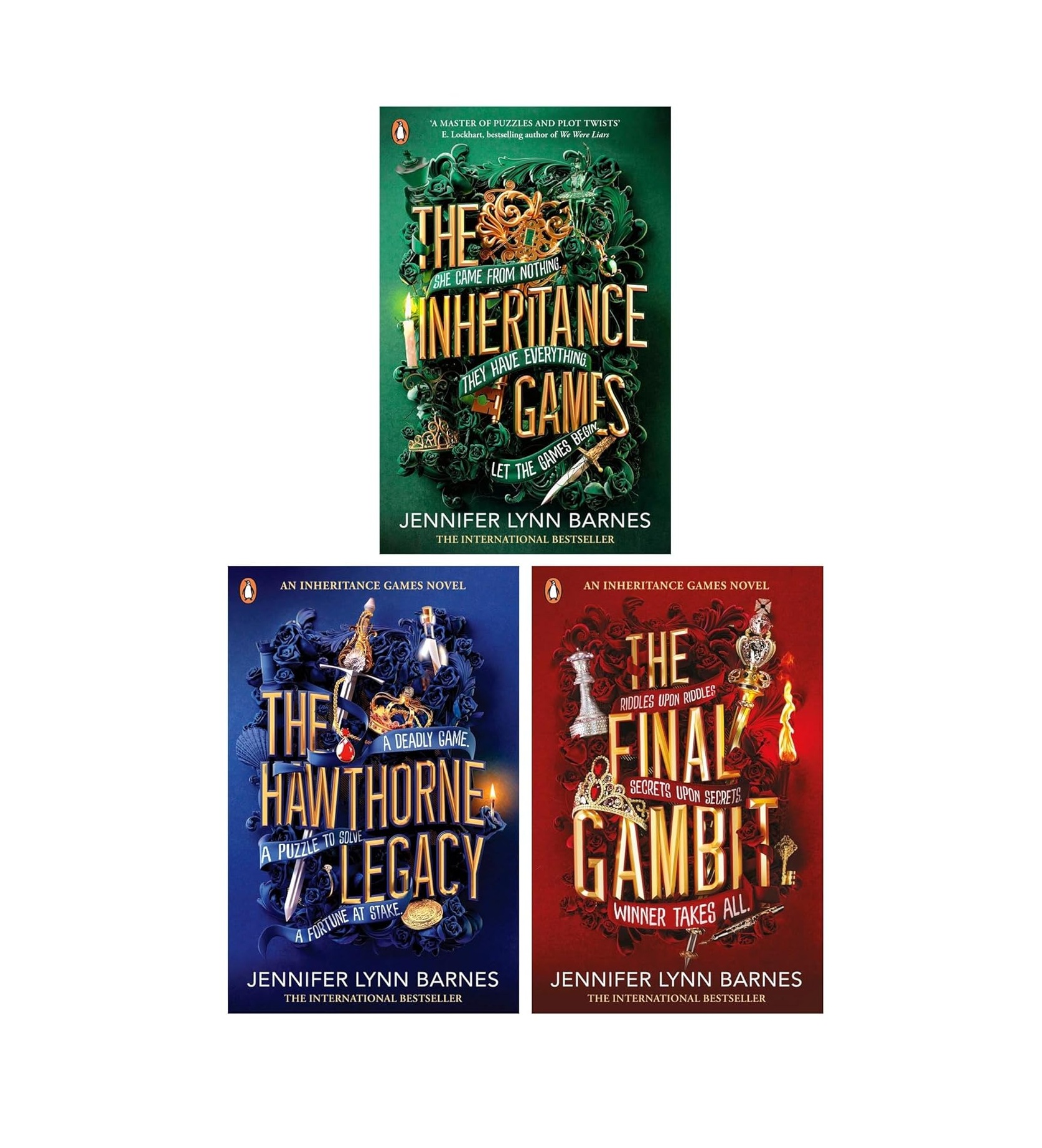 44% off on The Inheritance Games Trilogy | OneDayOnly