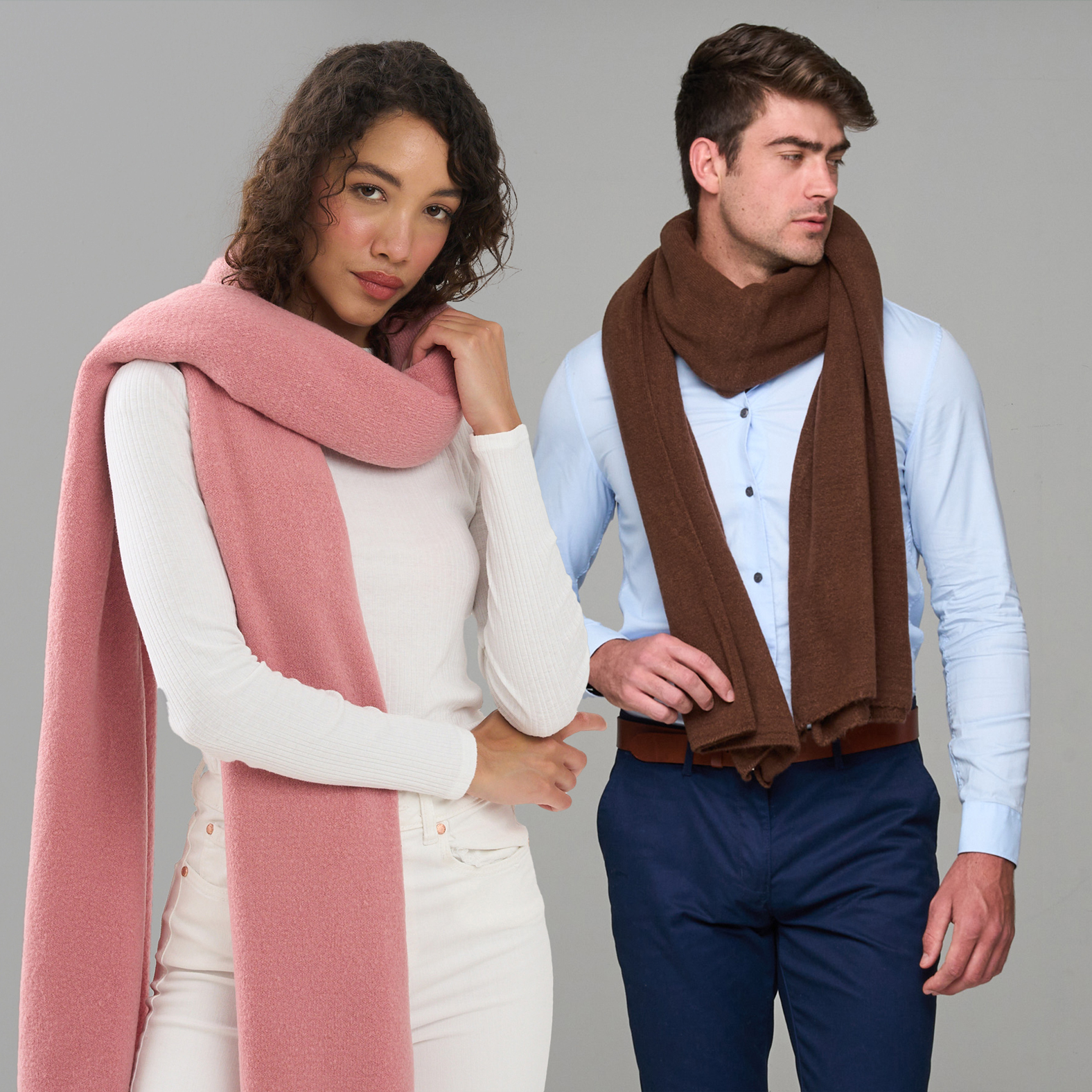49% off on Unisex Large Super Soft Lux Scarf | OneDayOnly