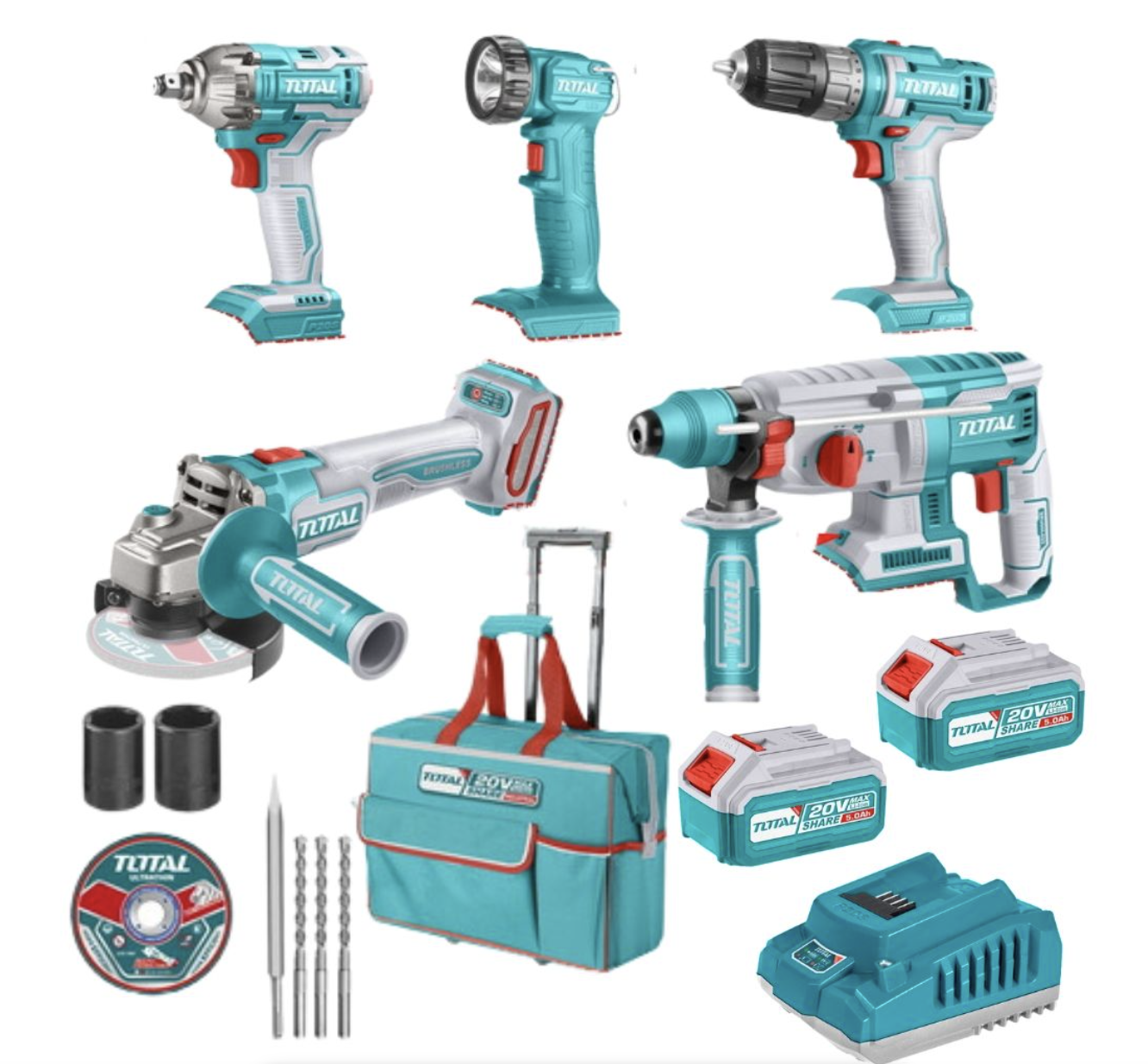R1,800 off on Cordless Industrial Combo Kit | OneDayOnly
