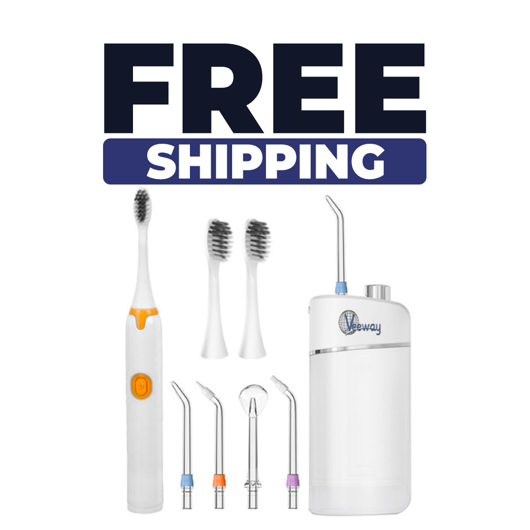 60% off on 2-Piece Electric Flosser & Toothbrush | OneDayOnly