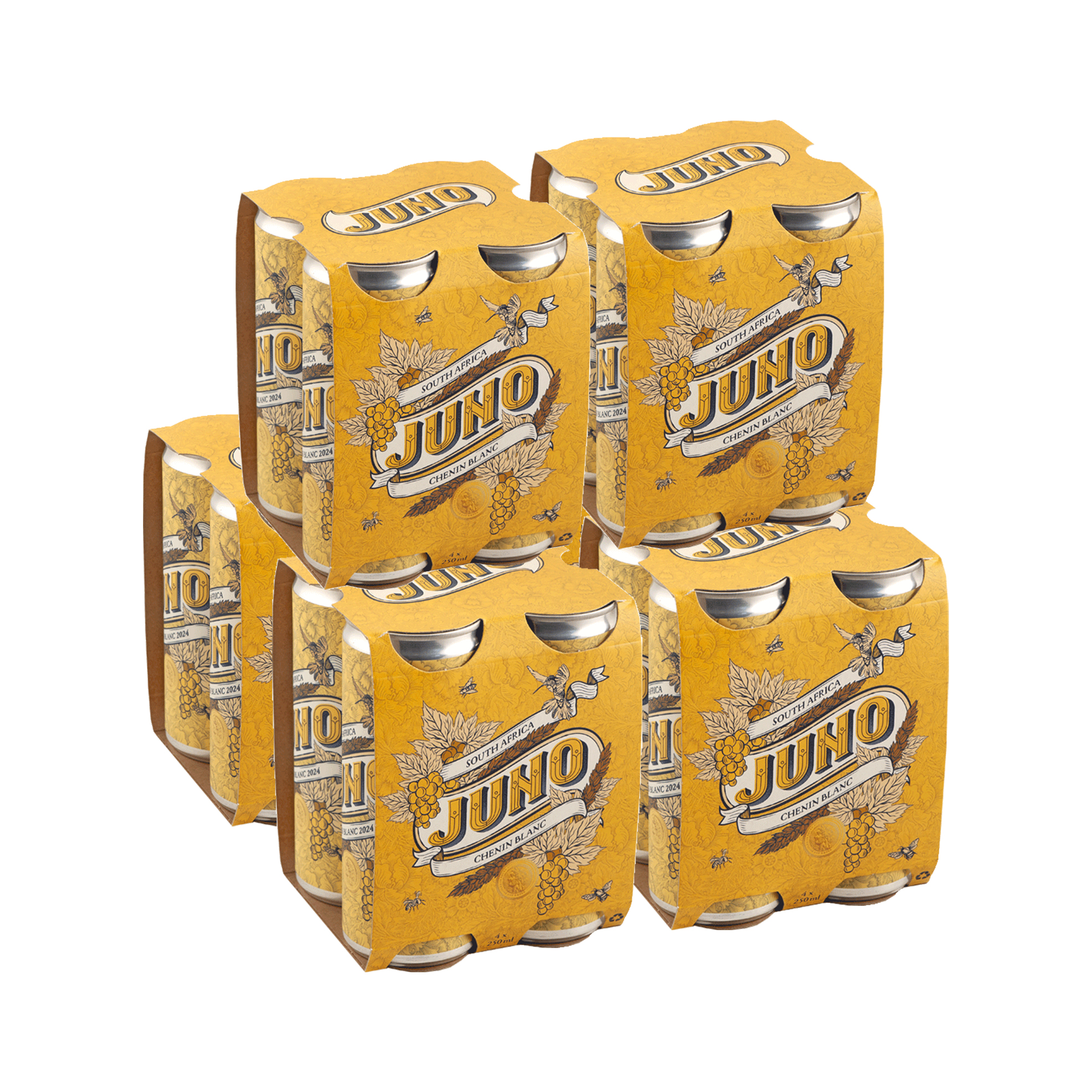 Juno 6x 4's 250ml Wine Cans | OneDayOnly