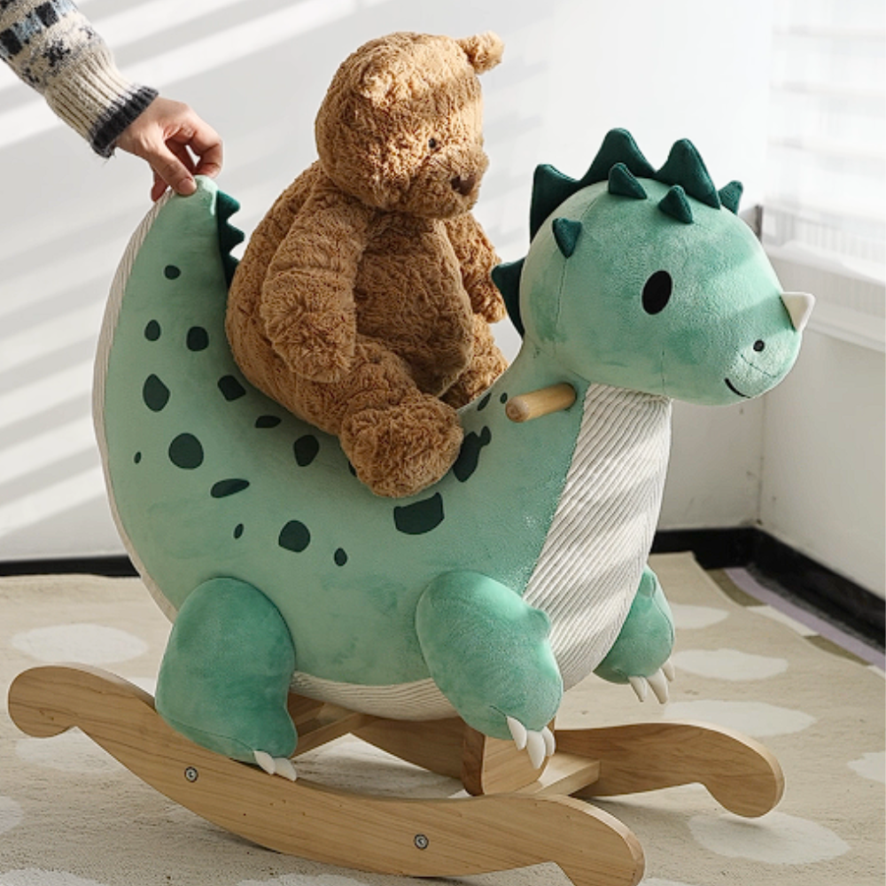 25% off on Wooden Rocking Dinosaur | OneDayOnly