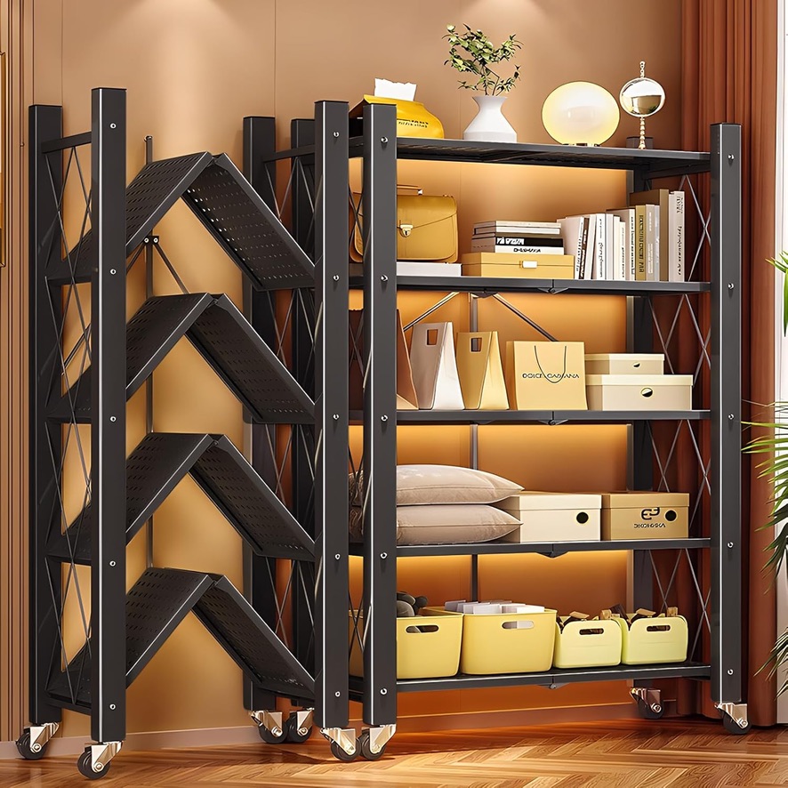33% off on Joybos 5-Tier Foldable Storage Rack | OneDayOnly