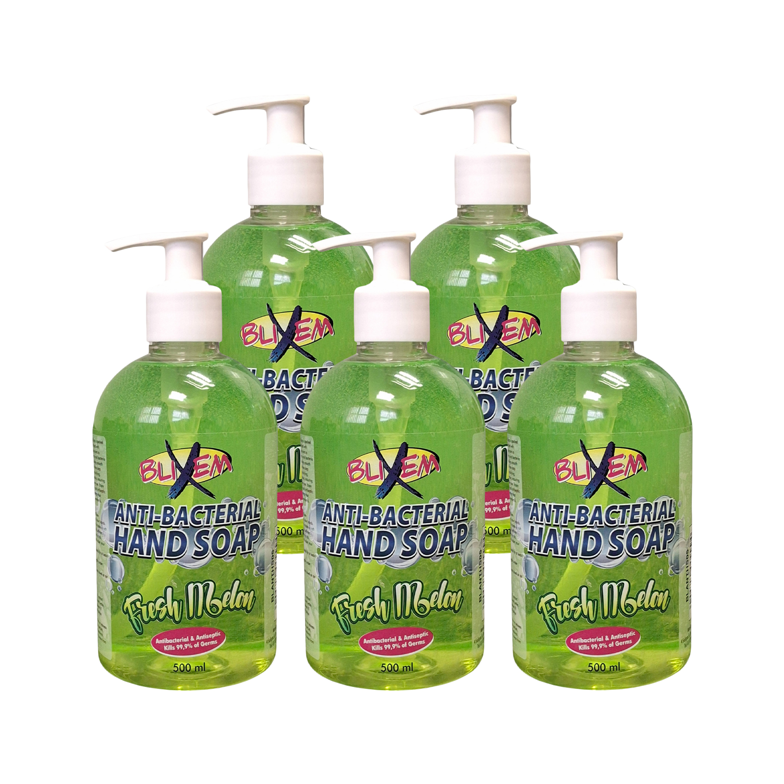 35% off on BLIXEM 5x 500ml Hand Soaps | OneDayOnly