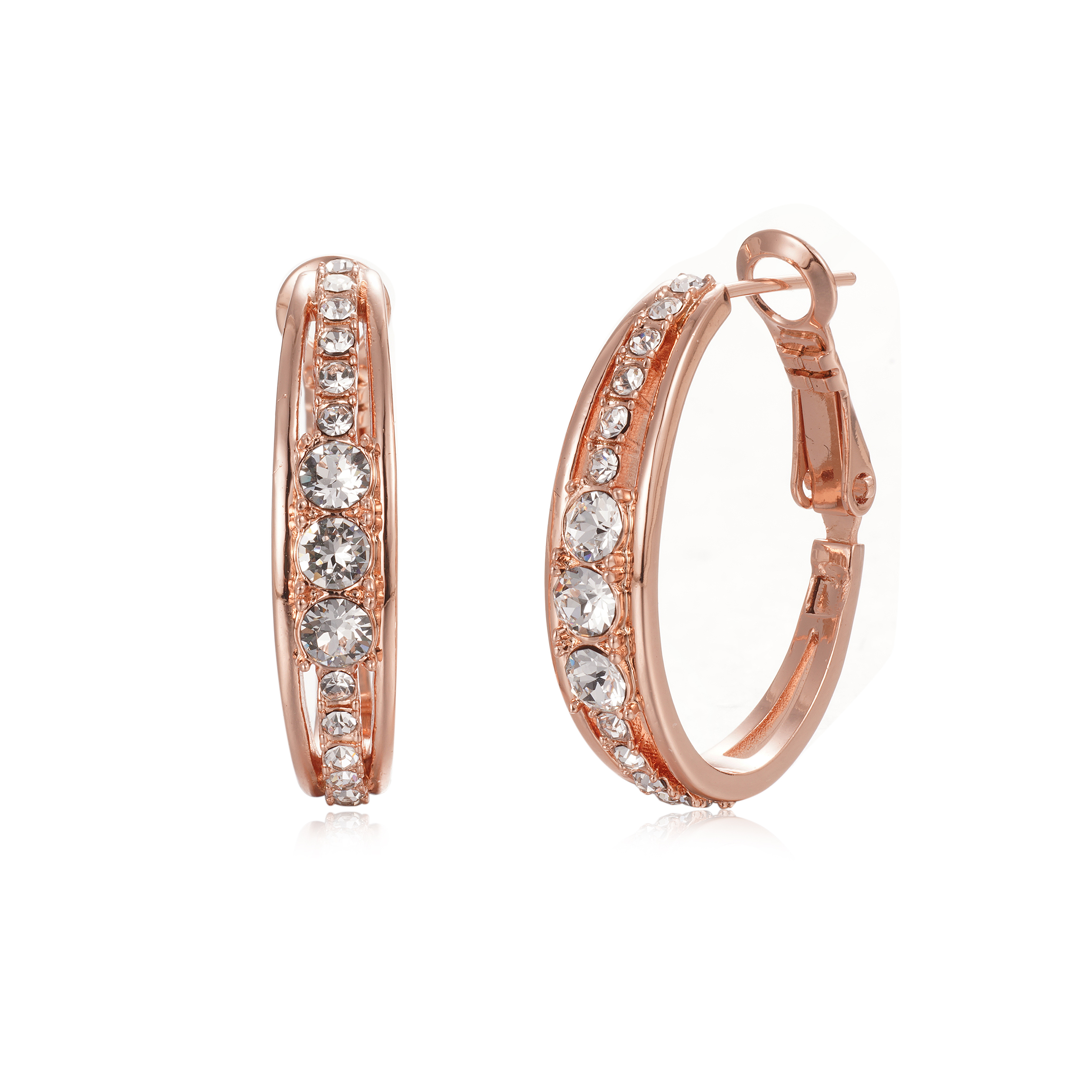 45% off on Crystalize Rose Gold Zoey Earrings | OneDayOnly