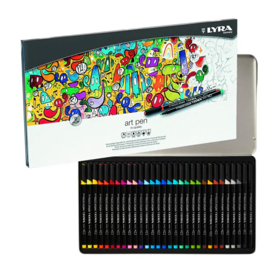 44% off on Lyra Hi-Quality Felt Tip Art Pen Set | OneDayOnly