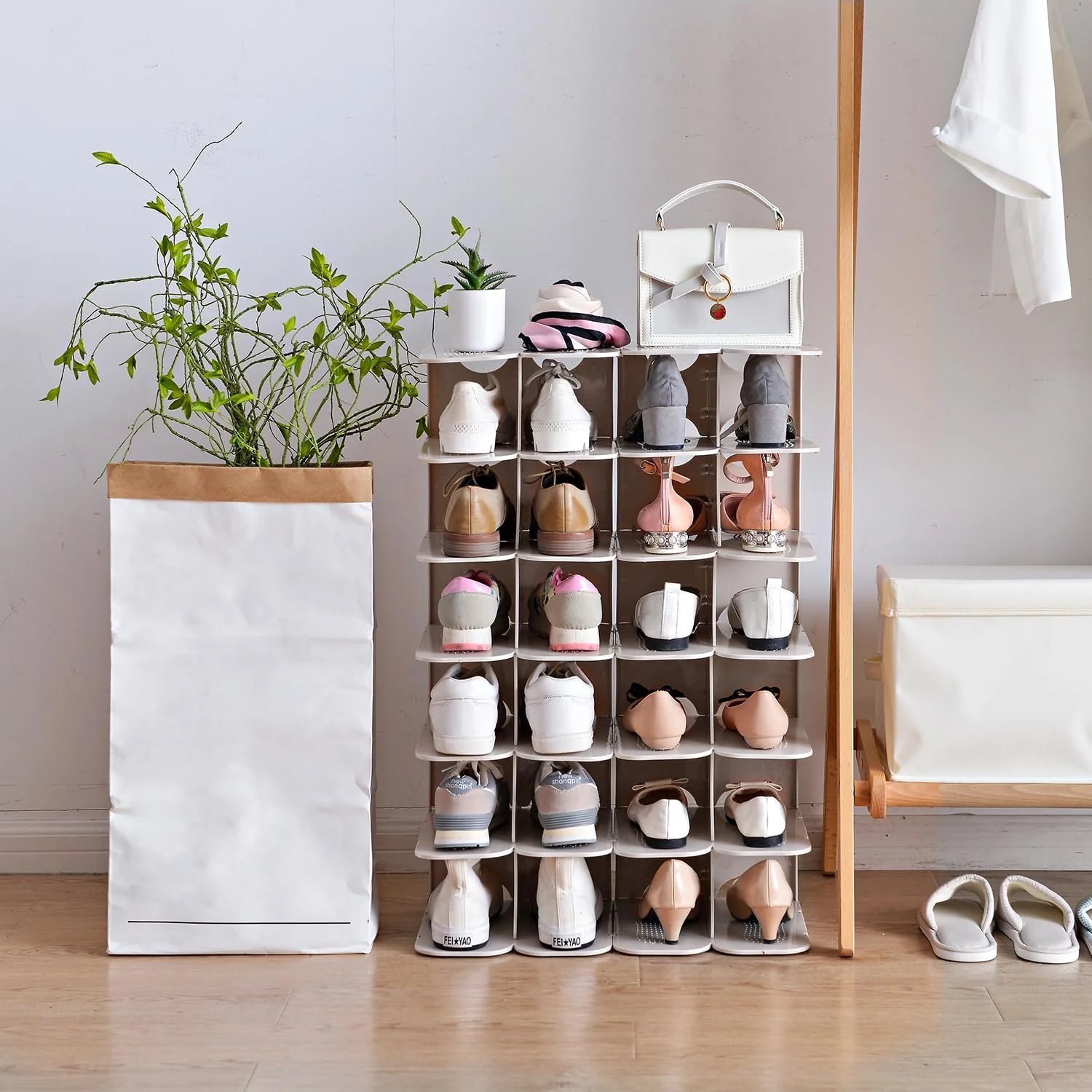 63% off on 6-Layer Pillar Shoe Rack | OneDayOnly