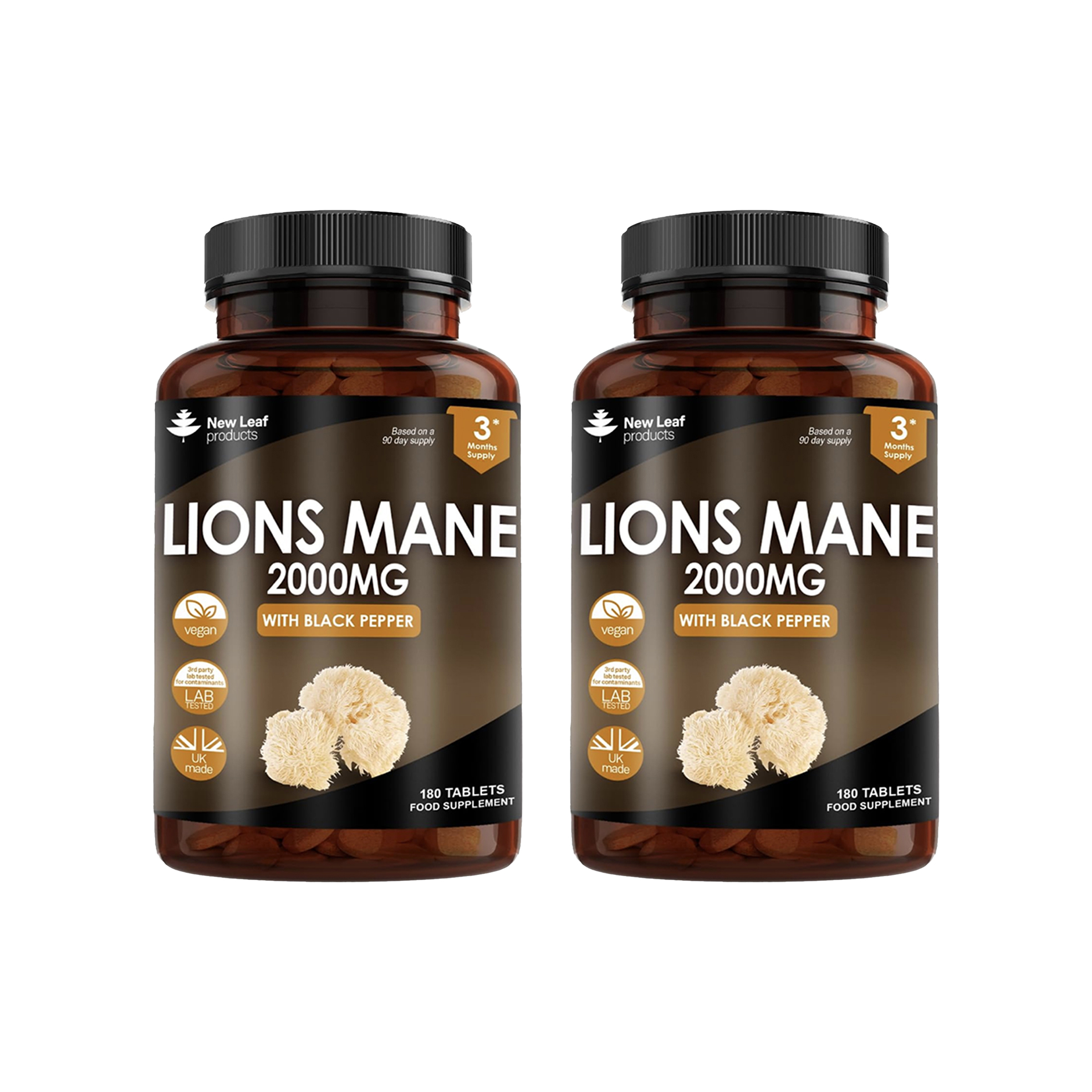 20% off on 2x 180's Lion's Mane Tablets | OneDayOnly