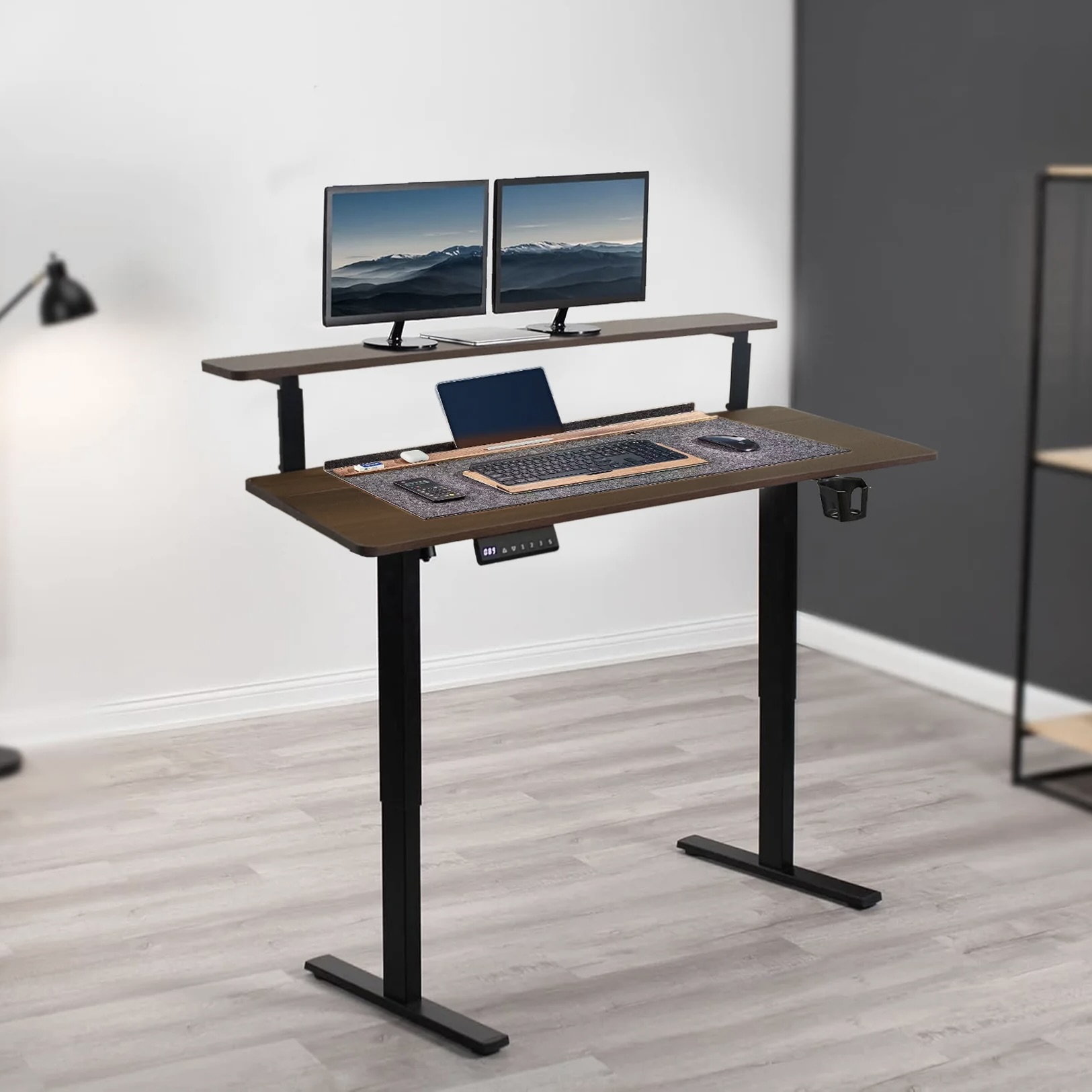56% off on 2-Tier Height Adjustable Desk | OneDayOnly