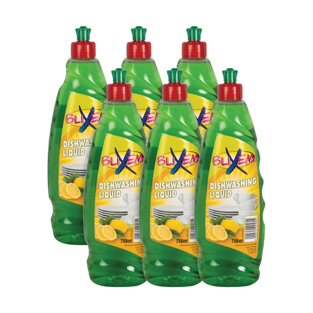 BLIXEM 6x 750ml Dishwashing Liquids | OneDayOnly