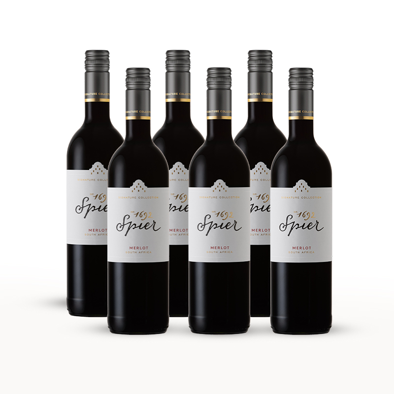 12% off on Spier 6x Signature Merlot 2024 | OneDayOnly
