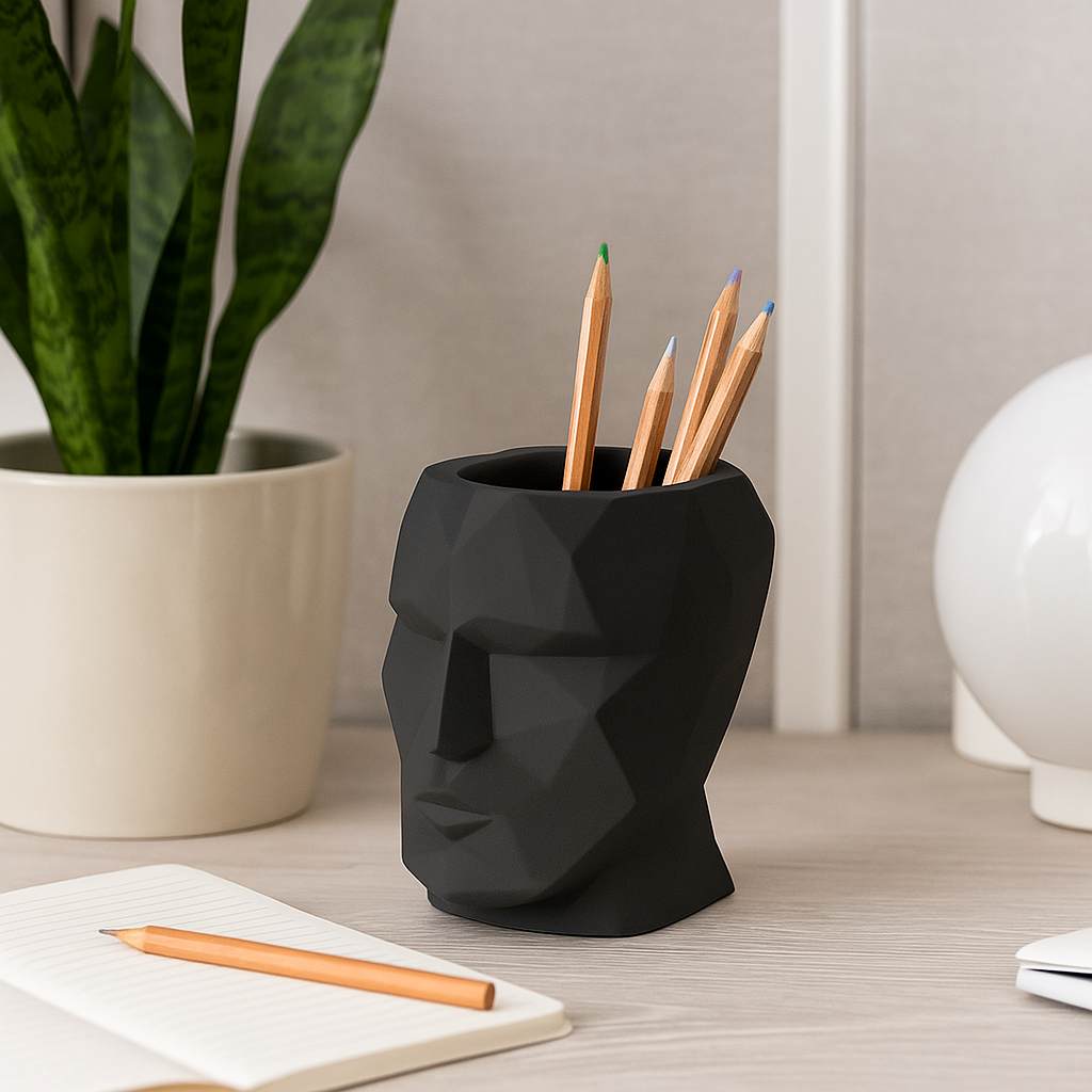 45% off on Balvi Geometric Head Pen Holder | OneDayOnly