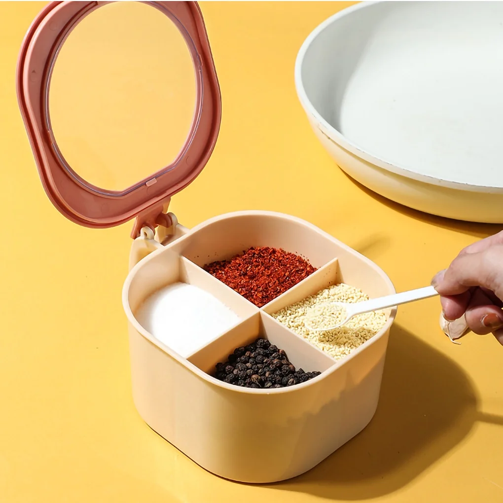 57% off on 4-Compartment Container with Spoons | OneDayOnly