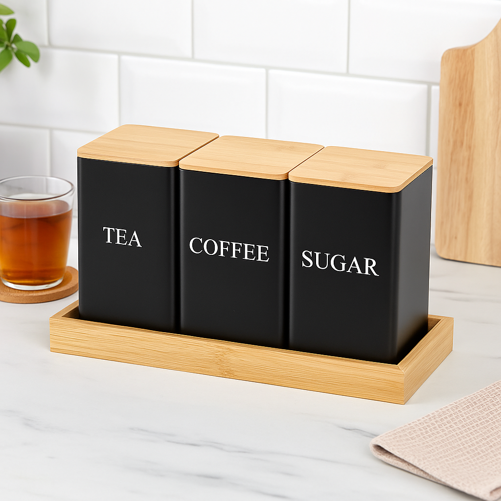 31% off on 4-Piece Coffee and Tea Organizer | OneDayOnly