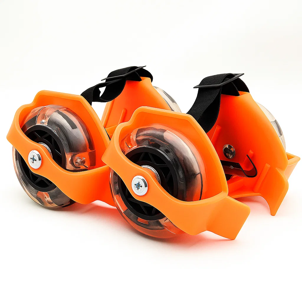 36% off on 1x Pair Adjustable Heel Roller Skates | OneDayOnly