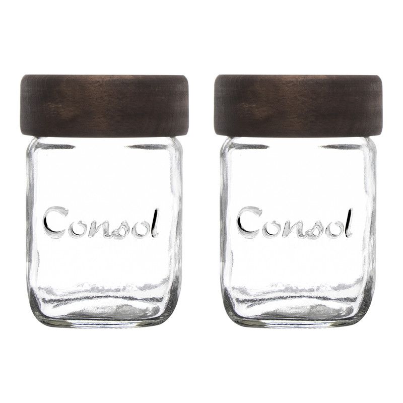 52% off on Consol 2x 250ml Storage Jars | OneDayOnly