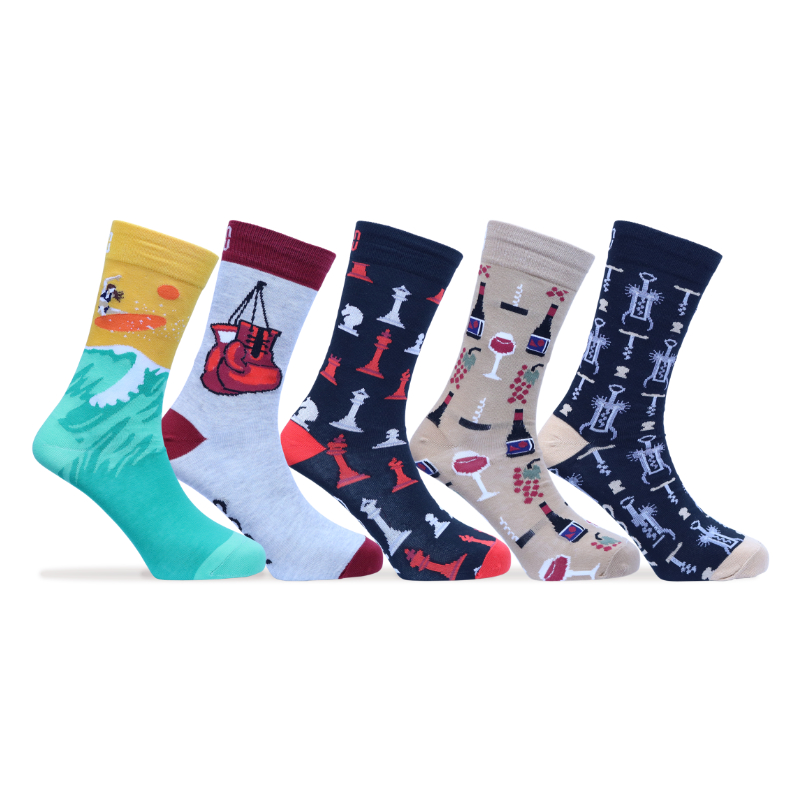 60% off on Sock Doctor 5x Unisex Novelty Socks | OneDayOnly