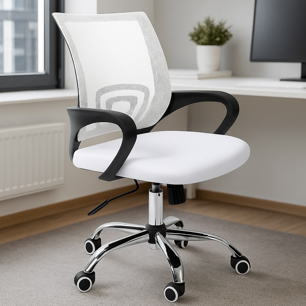 57% off on Ergonomic Mid-Back Mesh Office Chair | OneDayOnly