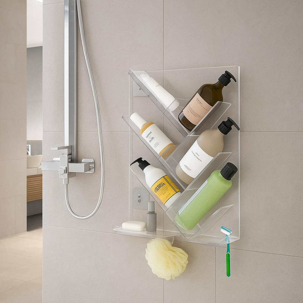 50% off on Mounted Acrylic Shower Caddy | OneDayOnly