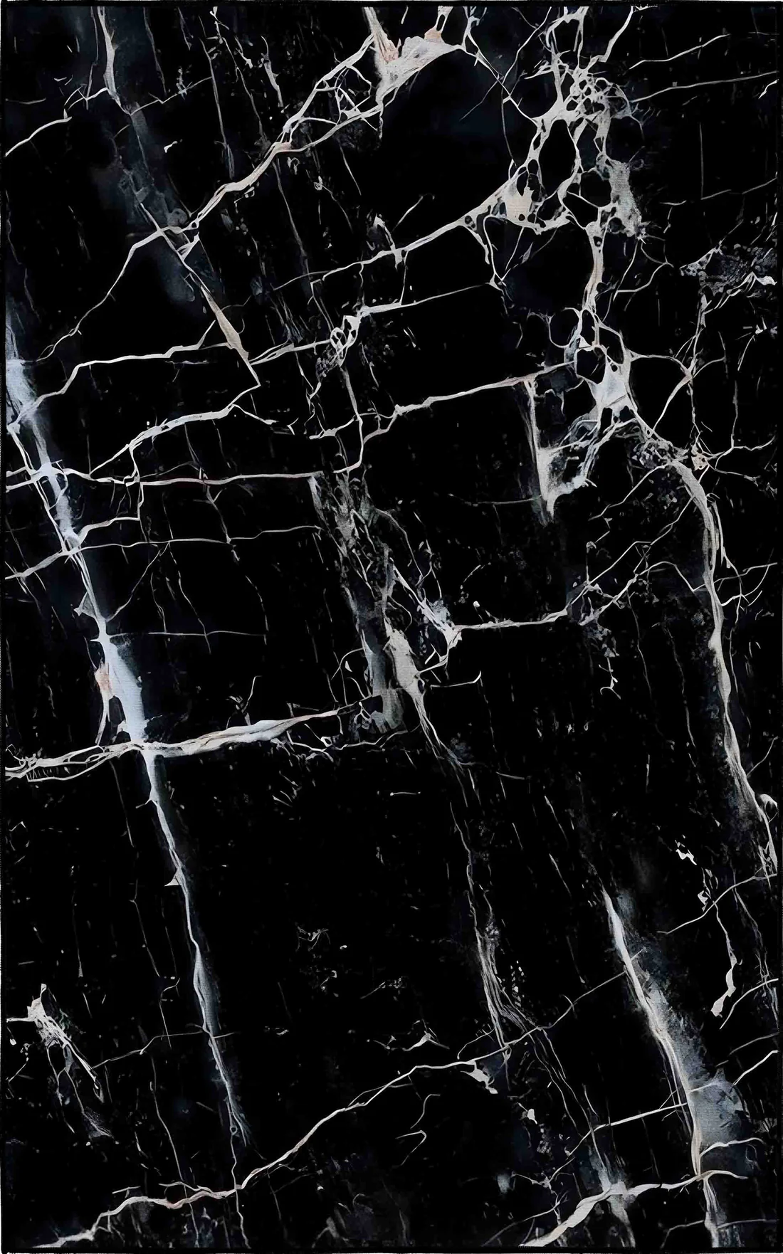 48% off on Torina Abstract Black Rug | OneDayOnly
