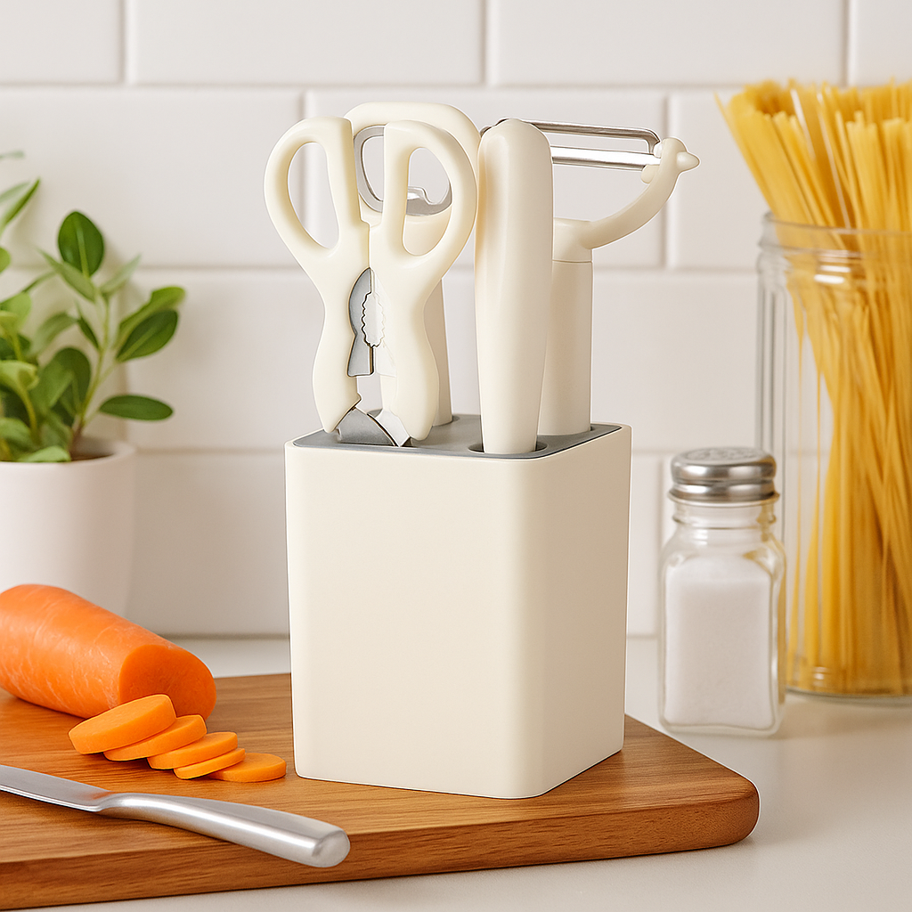40% off on Stirluxe 5-Piece Kitchen Utensil Set | OneDayOnly
