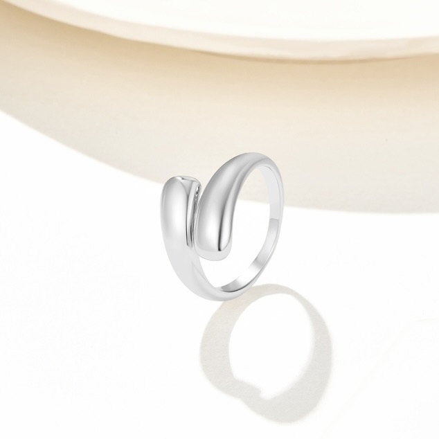 61% off on Mestige Sheathe Silver Plated Ring | OneDayOnly