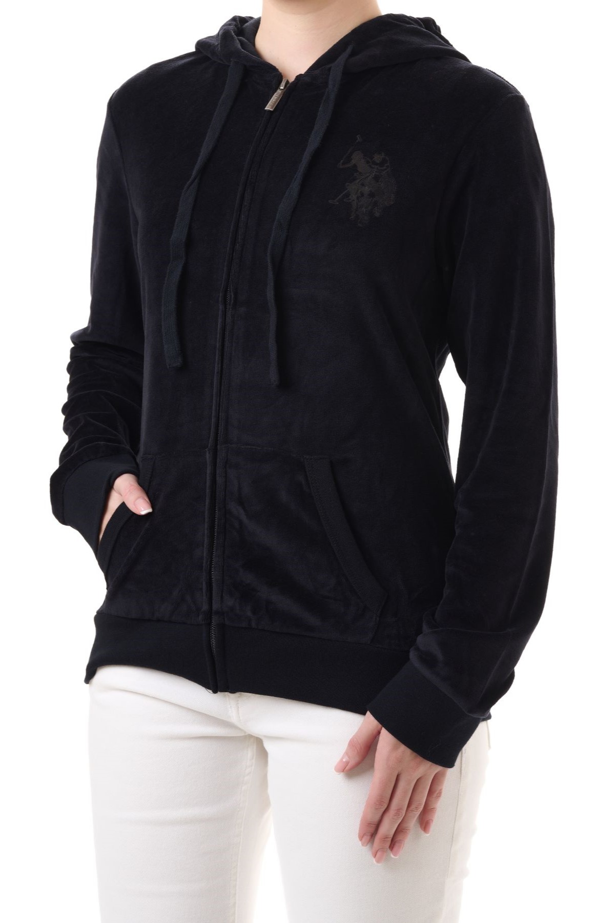 50% off on USPA Ladies Long Sleeve Zip up Hoody | OneDayOnly