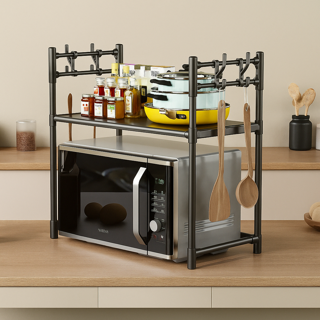 43% off on Sable Home Microwave Organiser Rack | OneDayOnly