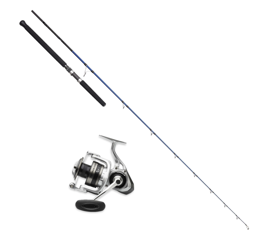 61% off on SGS6 Plug Rod & Reel Combo | OneDayOnly