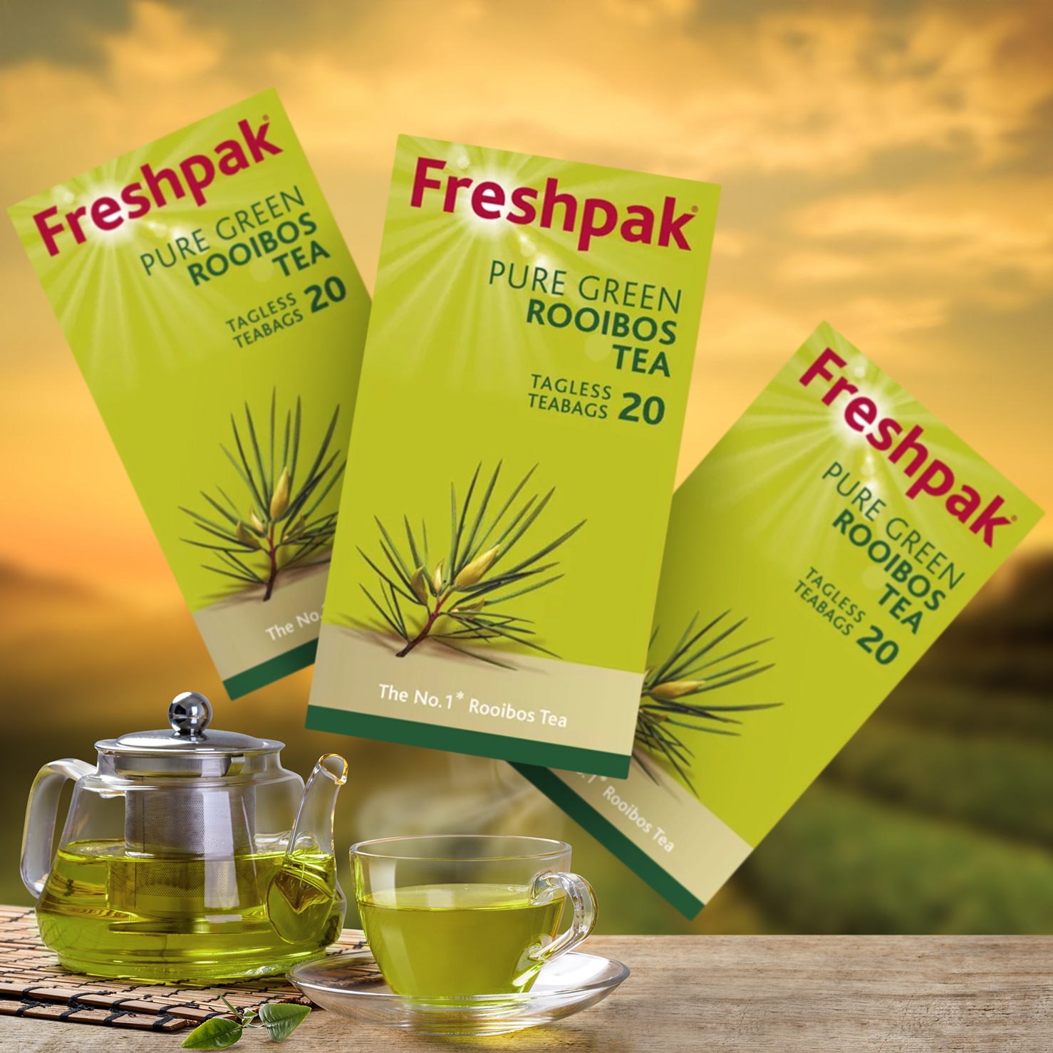 54% off on 3x 20's Green Rooibos Tea Bags | OneDayOnly