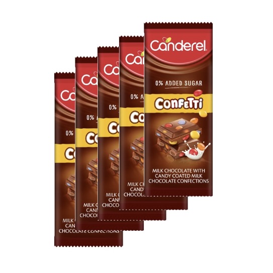22% off on 5x 100g Confetti Chocolate Slabs | OneDayOnly