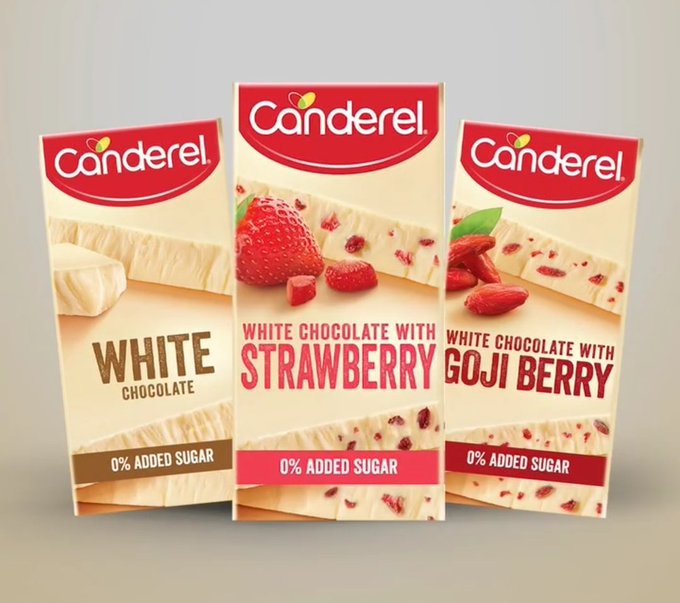 22% off on Canderel 4x 75g Chocolate Slabs | OneDayOnly