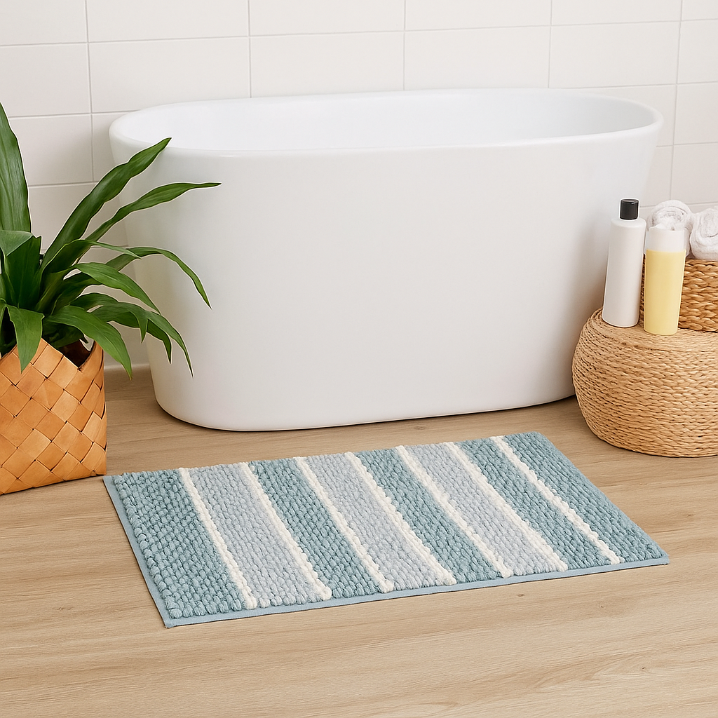 43% off on 75 x 45cm Non-Slip Chenille Bath Mat | OneDayOnly