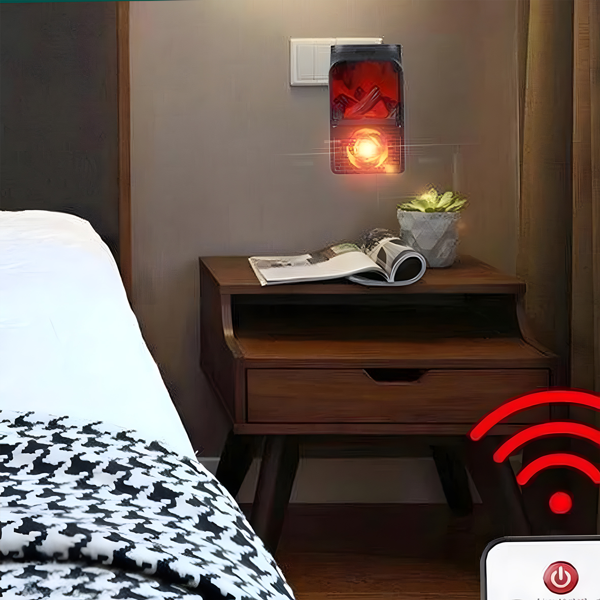 17% off on DowTech Portable Wall Outlet Heater | OneDayOnly