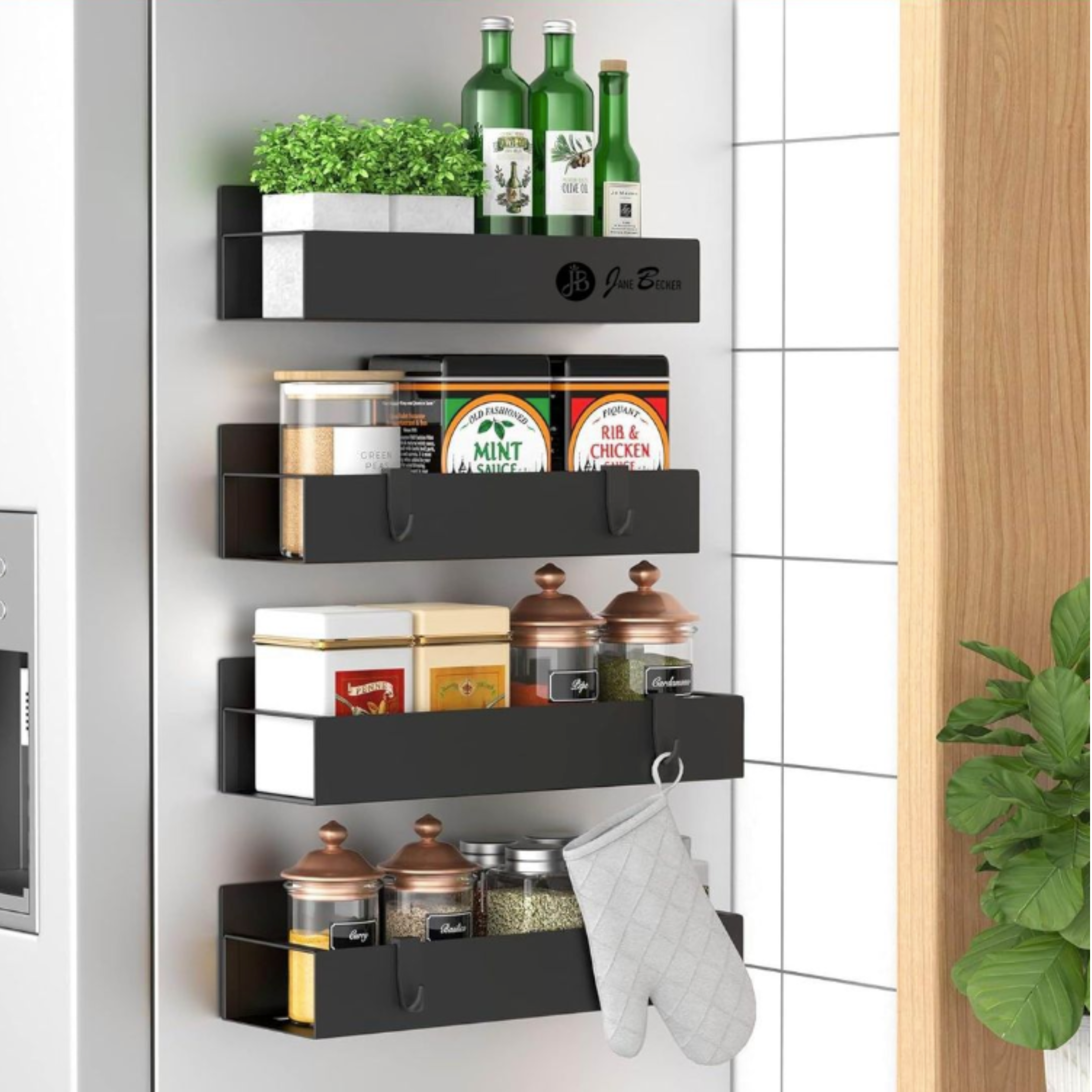 39% off on 4-Piece Magnetic Organiser Set | OneDayOnly