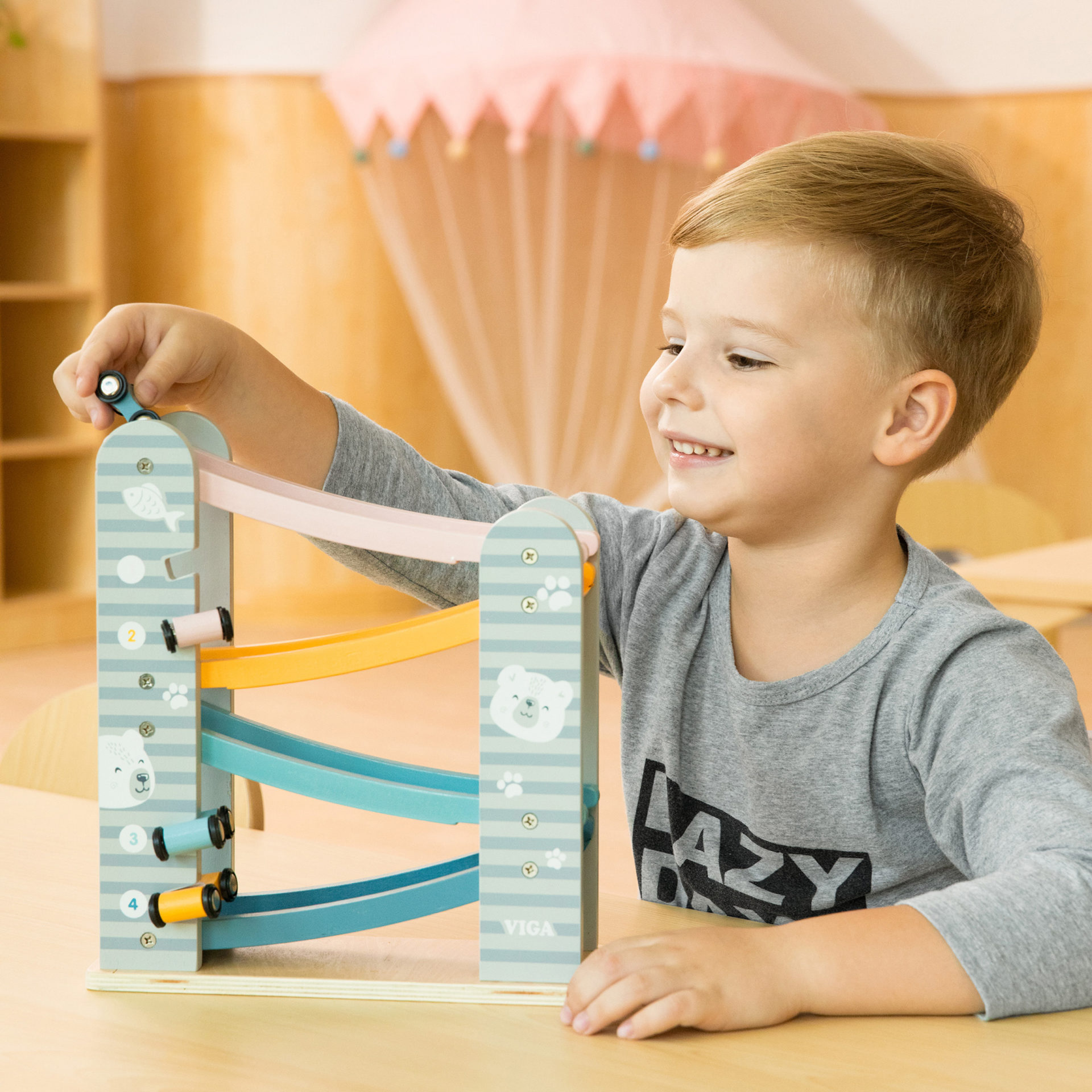 37% off on PolarB Kids Wooden Car Slider | OneDayOnly