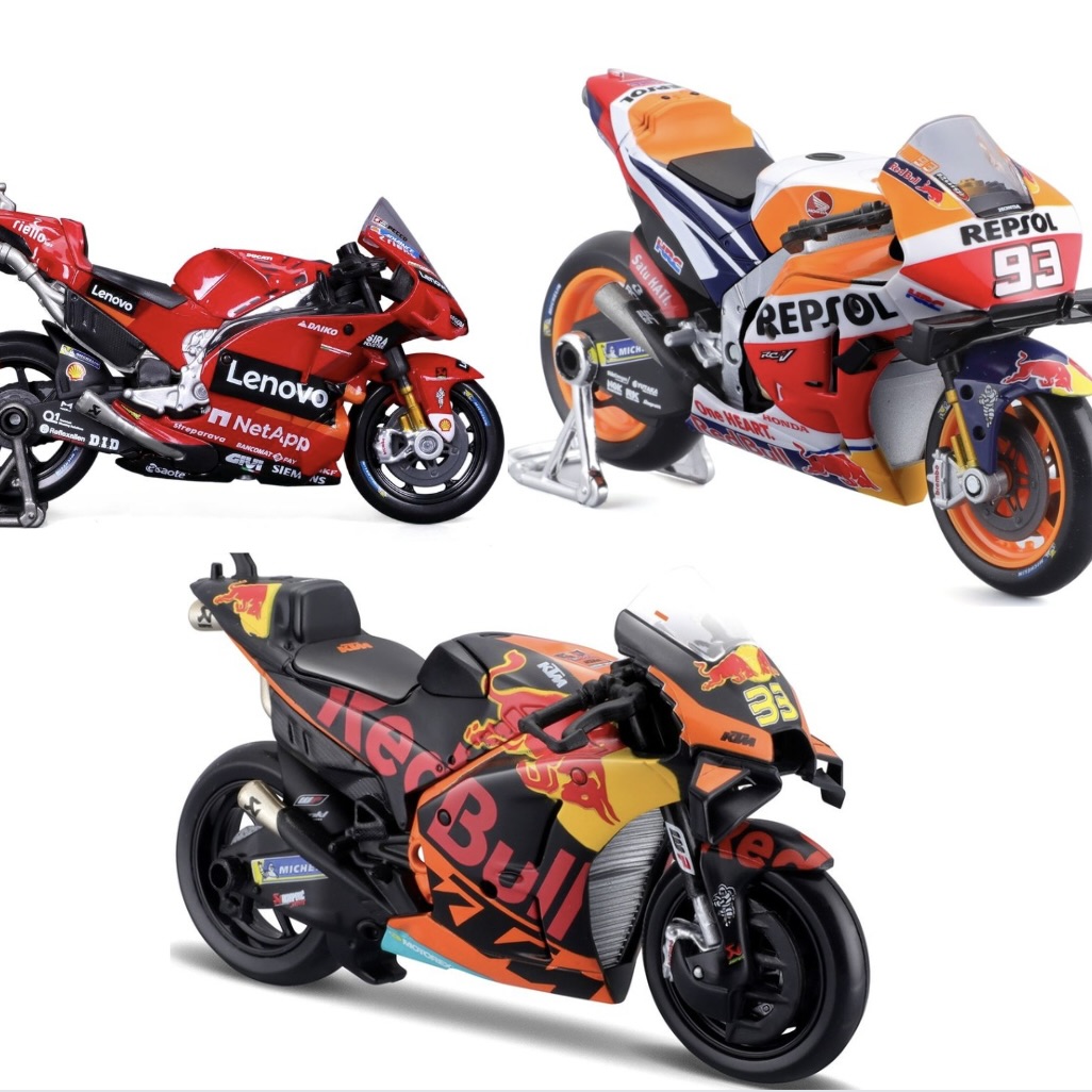 22% off on Maisto 3x 1/18 Moto GP Model Bikes | OneDayOnly