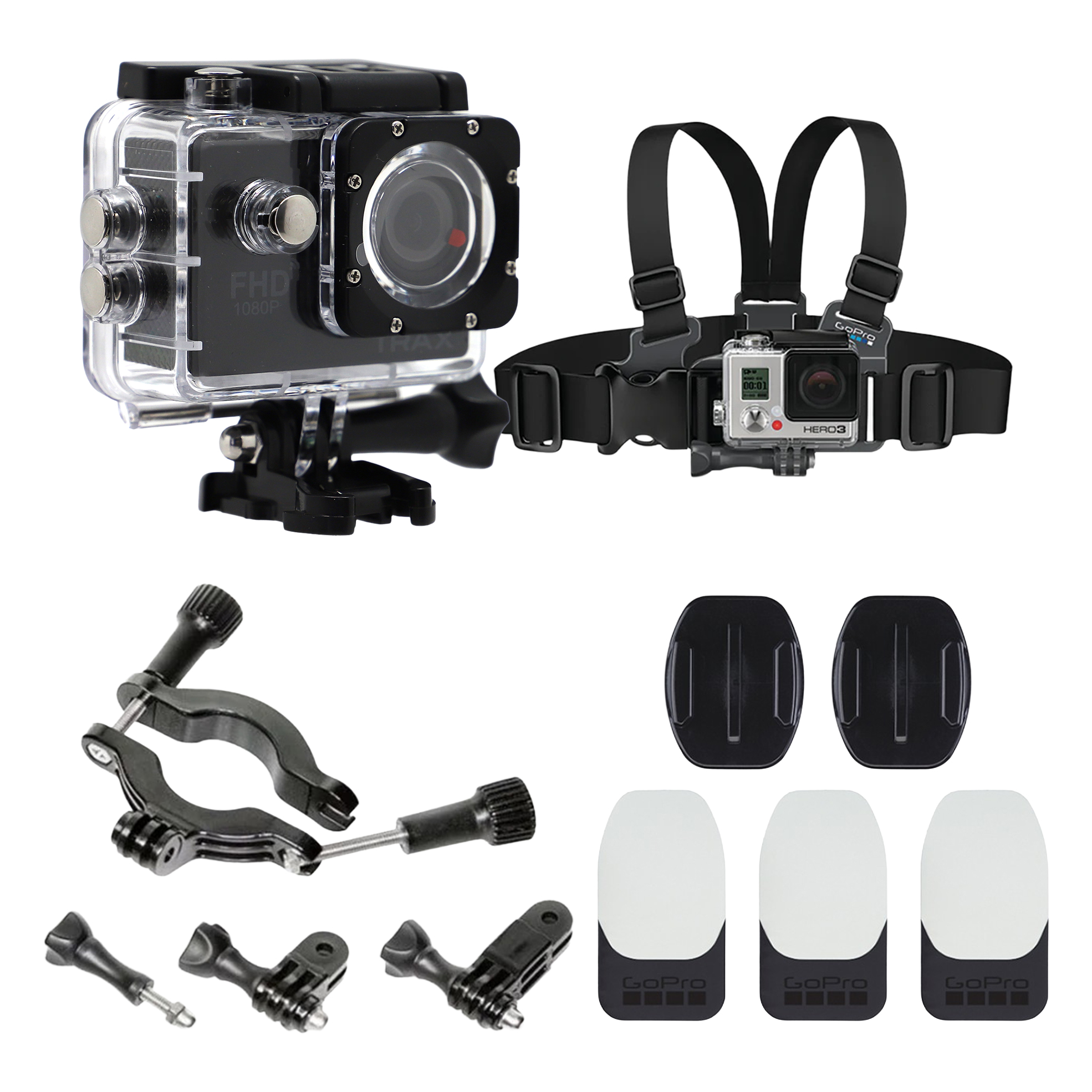 50% off on TRAX Action Camera Bundle | OneDayOnly
