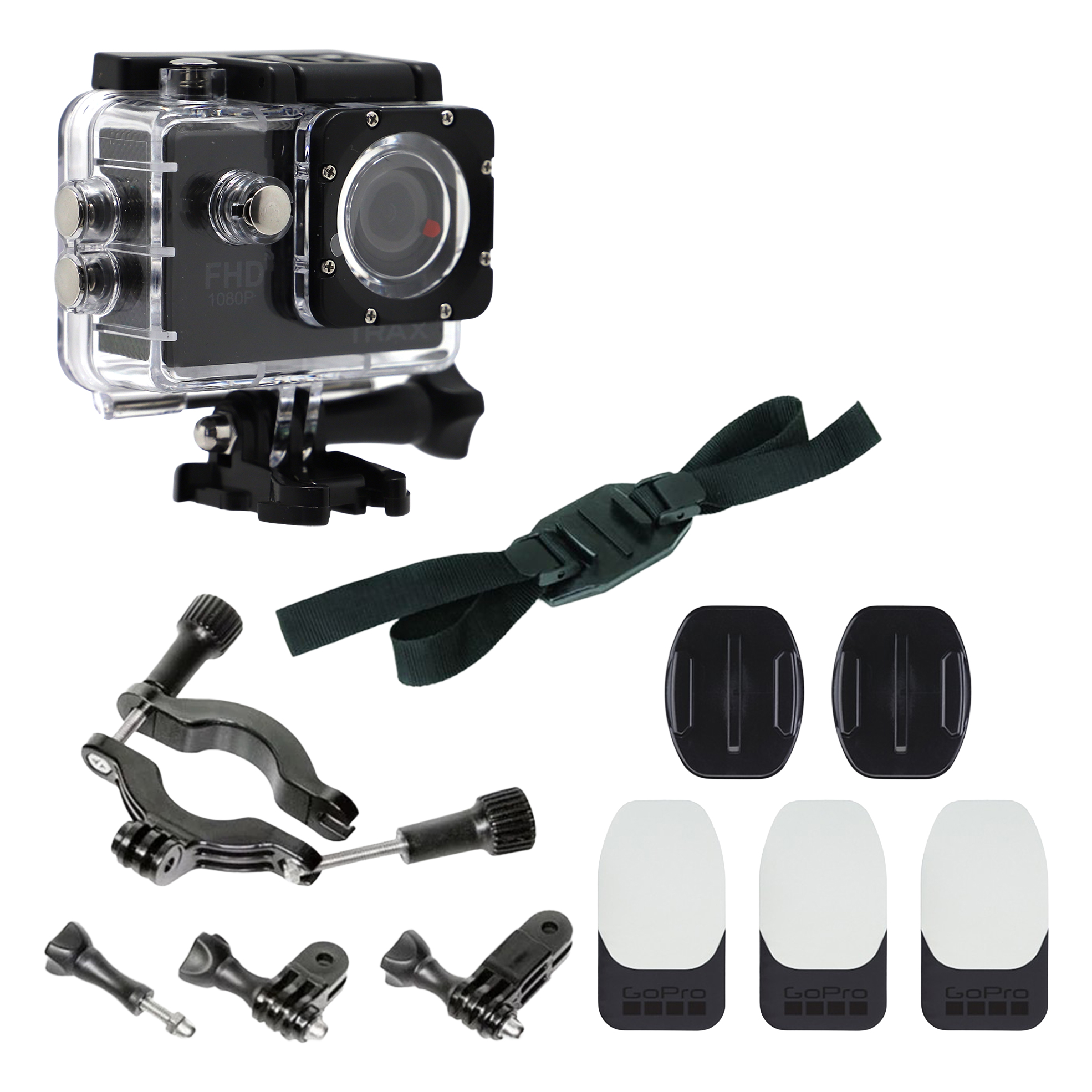 21% off on TRAX Pro Action Camera Bundle | OneDayOnly