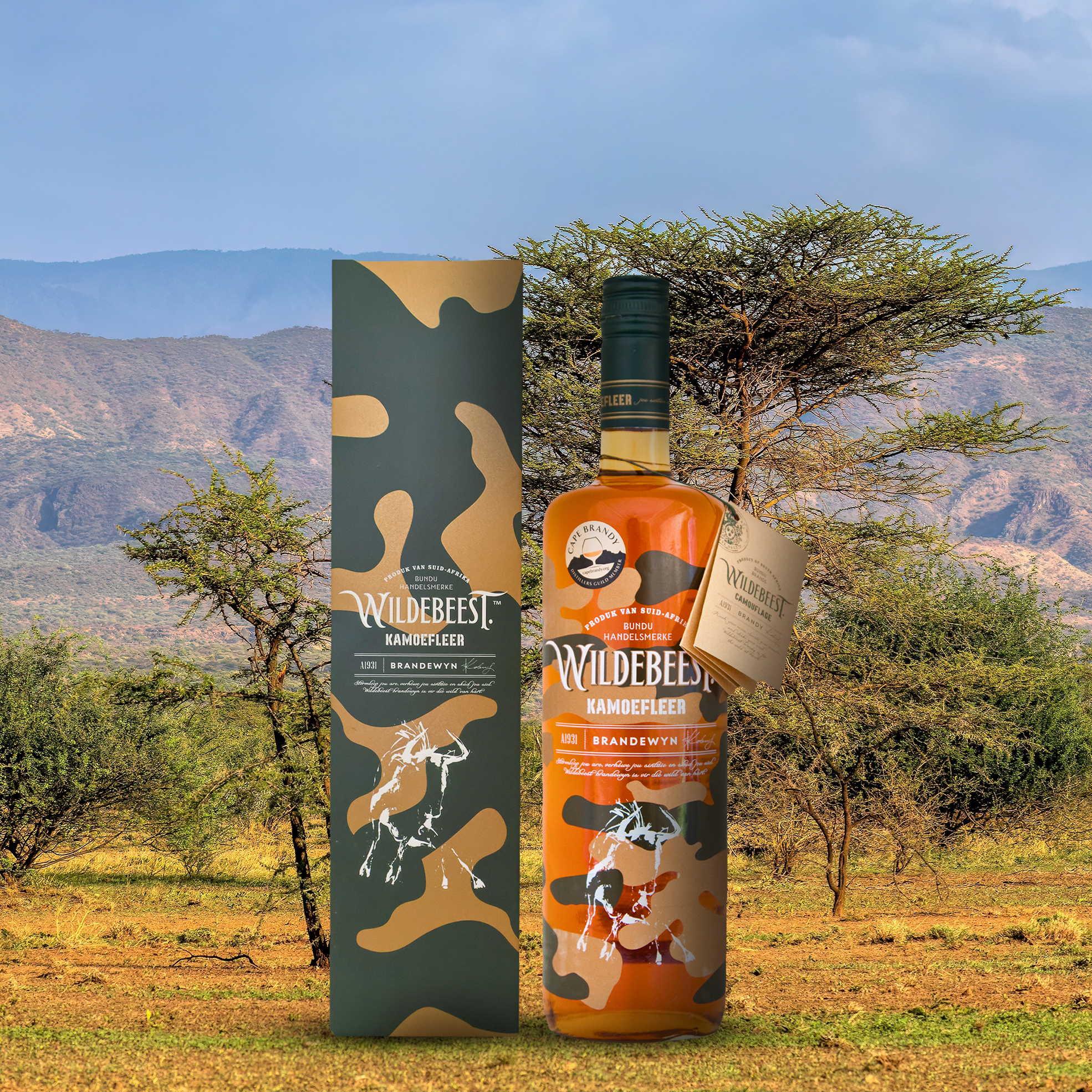 20% off on Wildebeest 750ml Kamoefleer Brandy | OneDayOnly