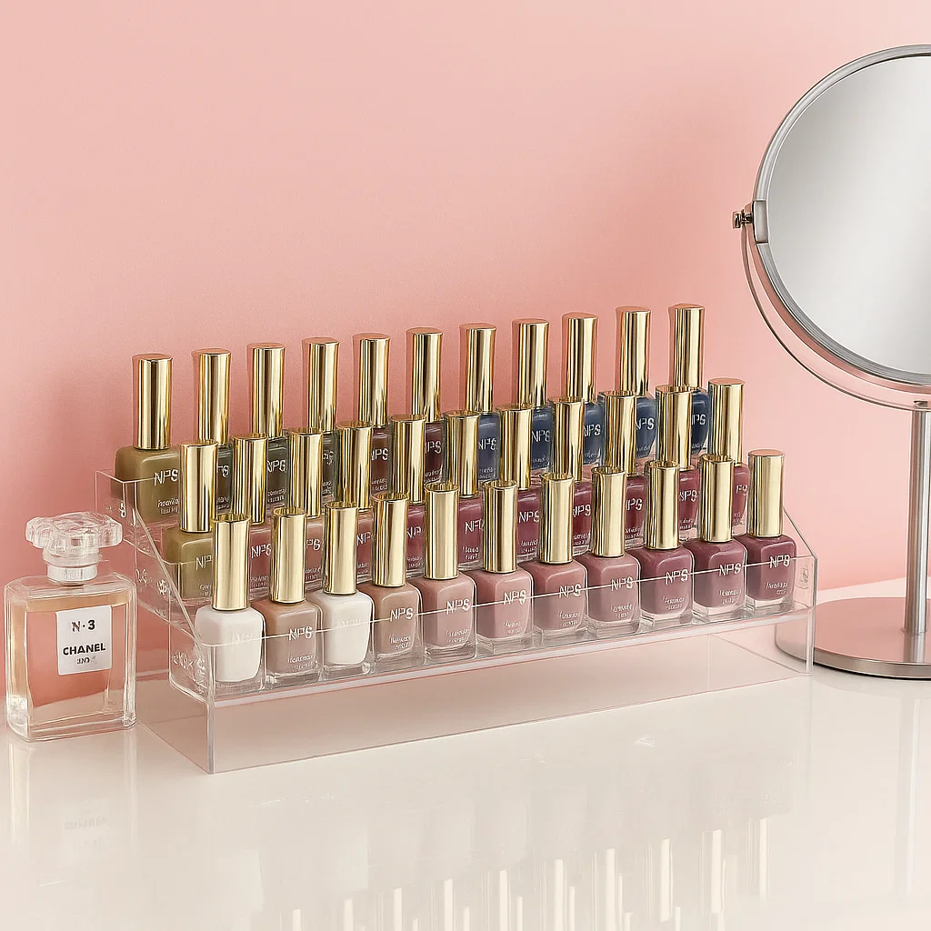 75% off on 2x 3-Tier Nail Polish Racks | OneDayOnly