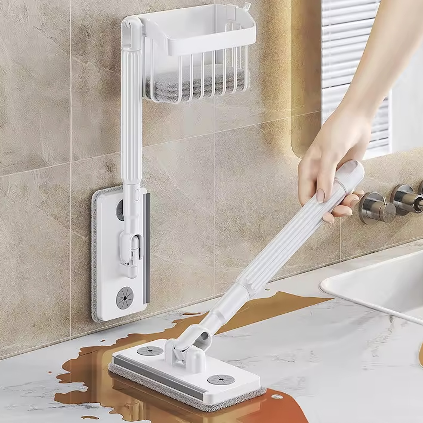 50% off on Wash Wise 2x 360° Rotating Mini Mops | OneDayOnly