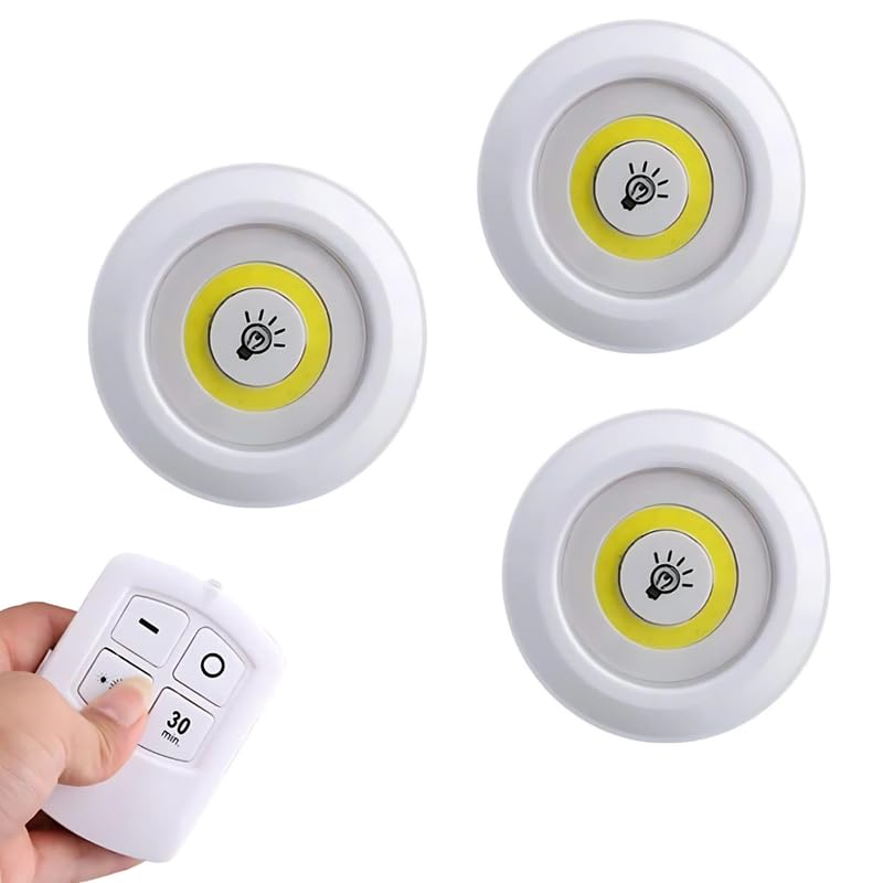 34% off on 6x LED lights with Remote Controls | OneDayOnly