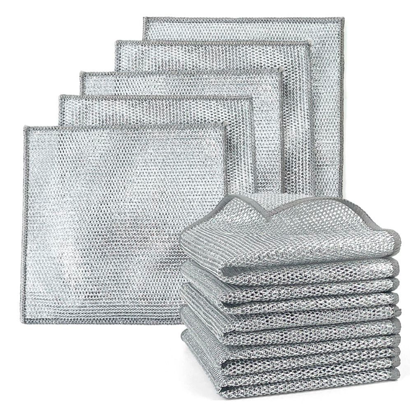 45% off on 10x Non-Scratch Wire Dishcloths | OneDayOnly