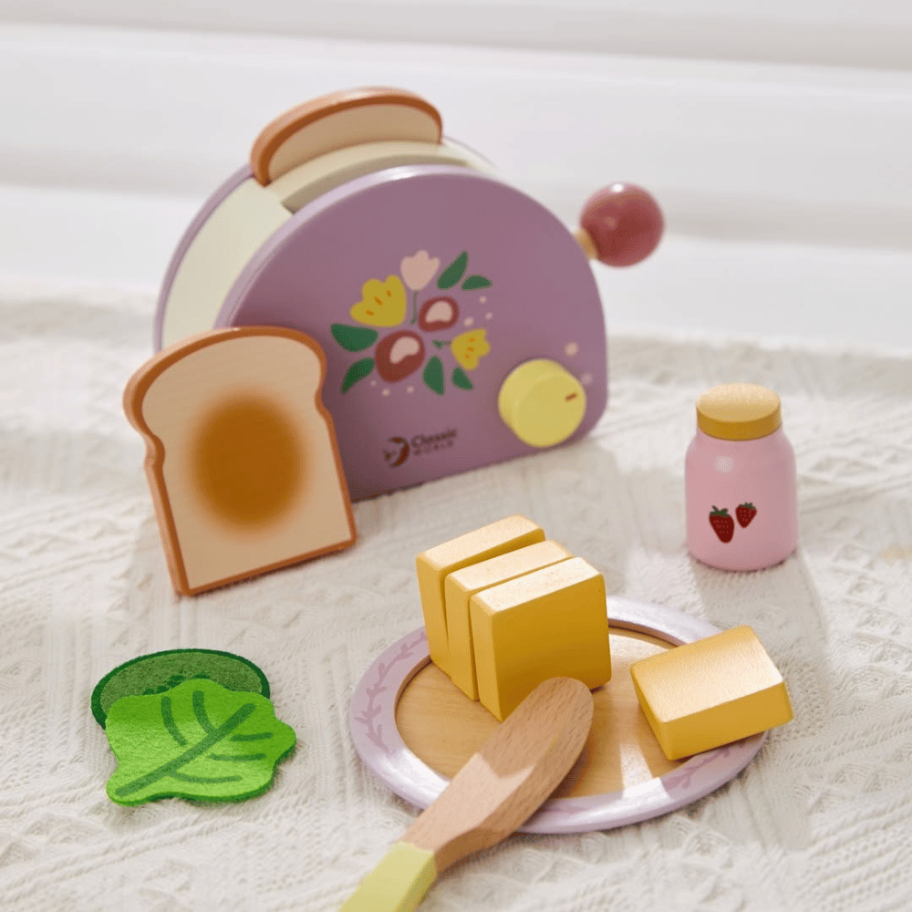 22% off on Classic World Wooden Toaster Set | OneDayOnly