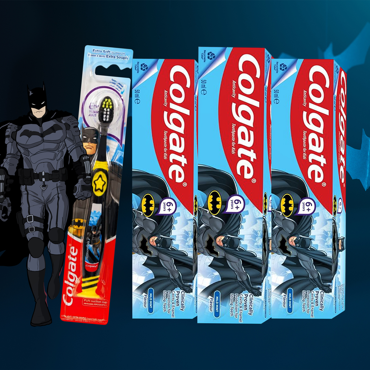 32% off on Colgate Kids Batman Dental Bundle | OneDayOnly
