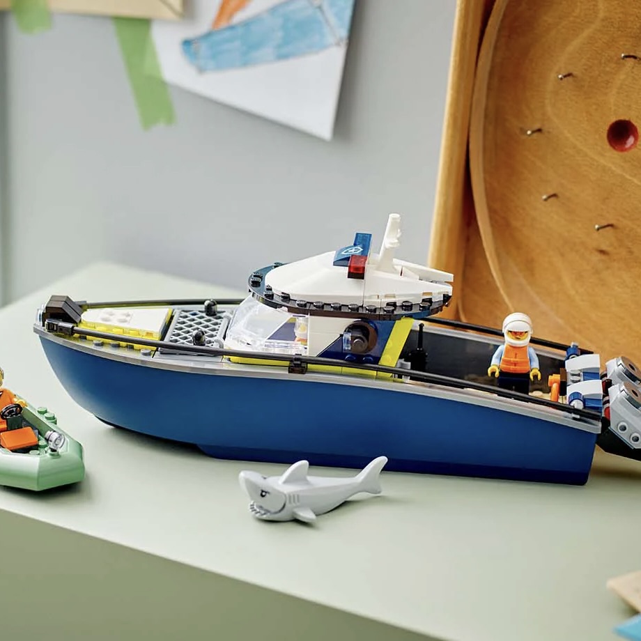17% off on LEGO City Police Boat Chase | OneDayOnly