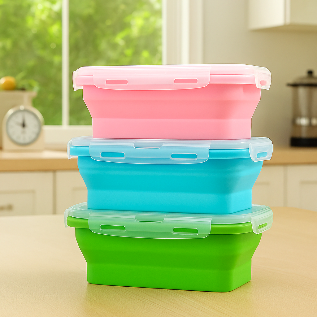 52% off on Silicone Collapsible Lunch Box | OneDayOnly